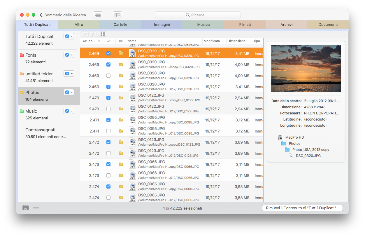 Tidy Up | App per la Ricerca e Rimozione di Duplicati su Mac di ...